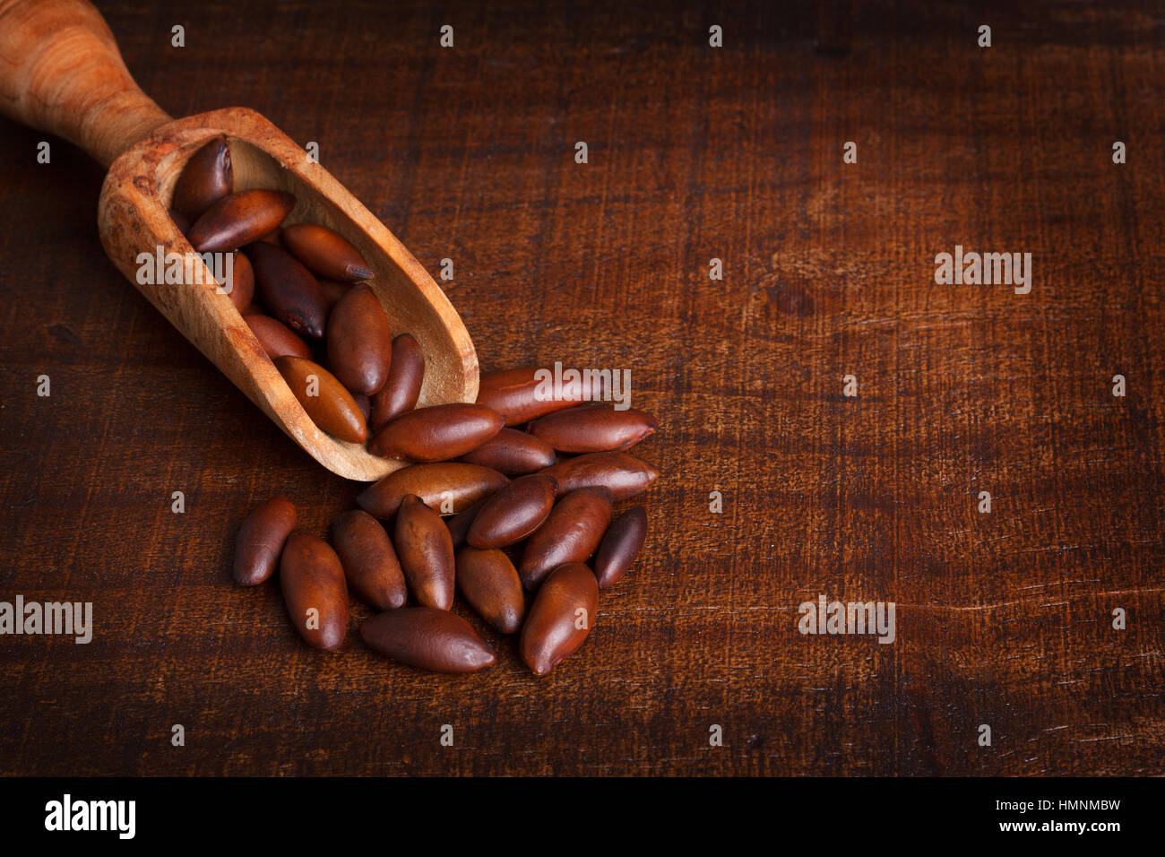 Baru almond (Cumaru, Cumbaru, Barujo, Coco-feijao, Cumarurana) on ...