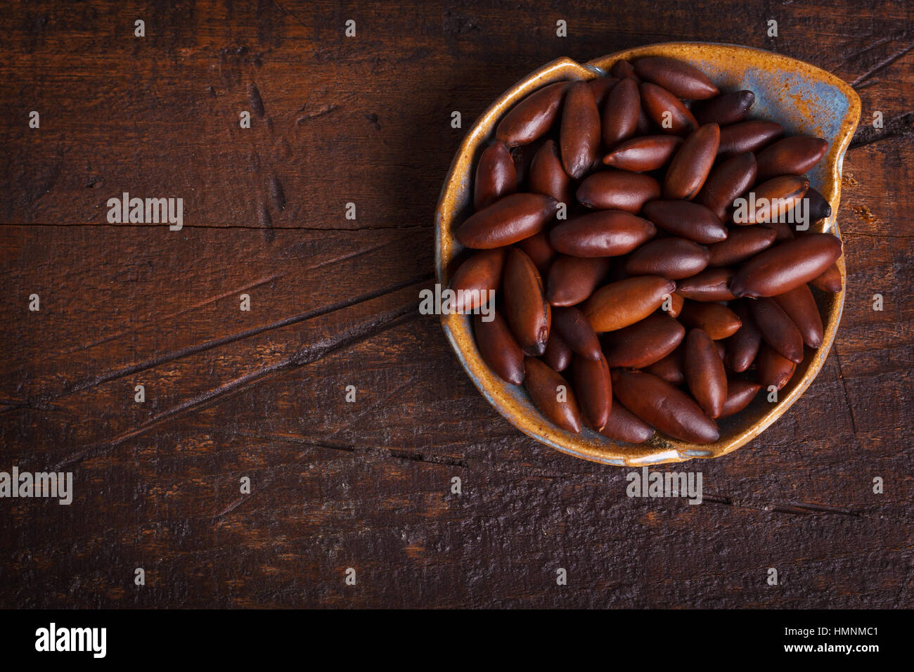 Baru almond (Cumaru, Cumbaru, Barujo, Coco-feijao, Cumarurana) on ...