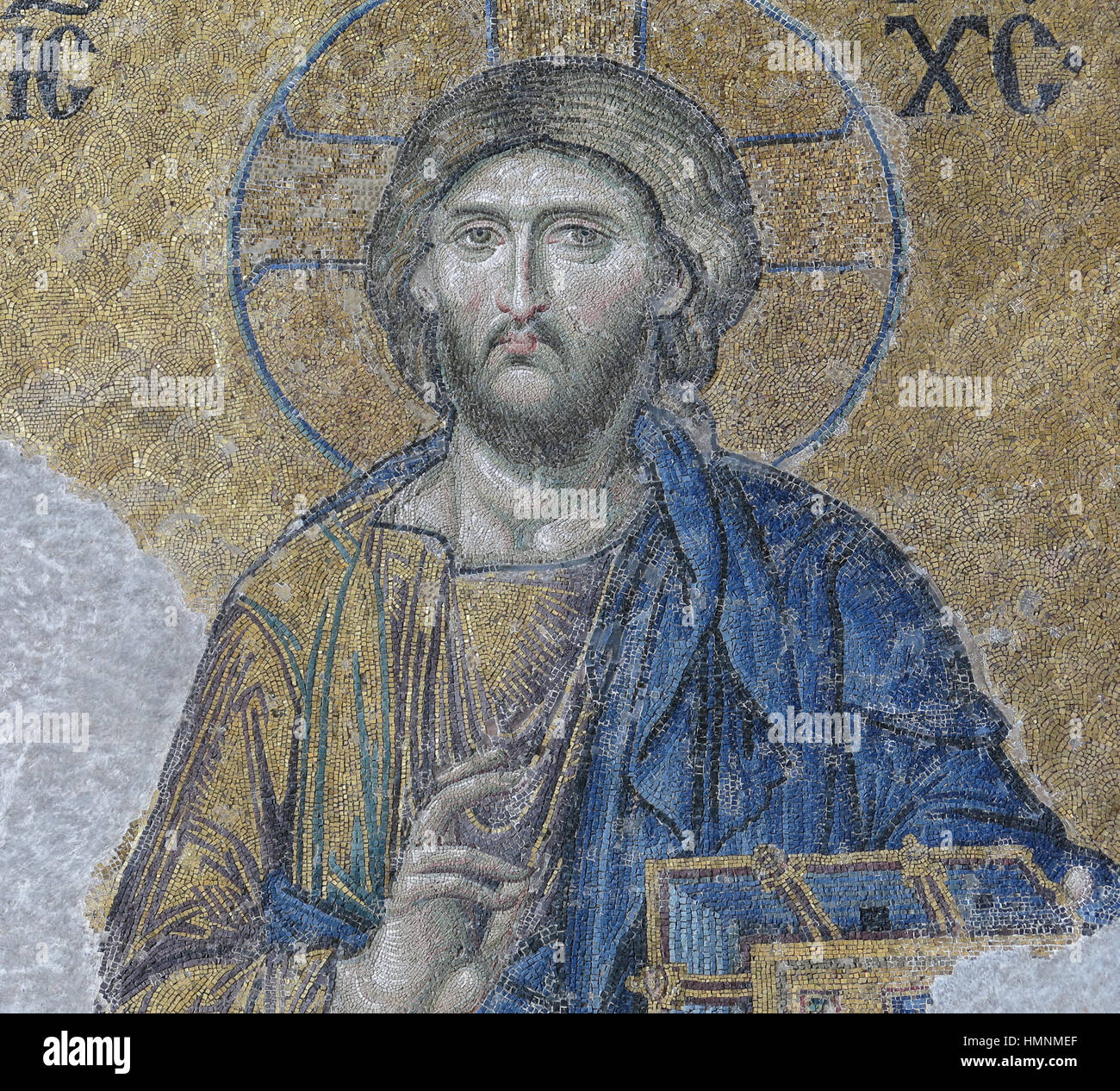 The deesis mosaic in hagia sophia museum hi-res stock photography and ...