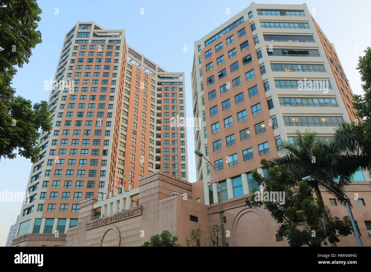 Hanoi Towers shopping mall and office building in Hanoi Vietnam Stock ...