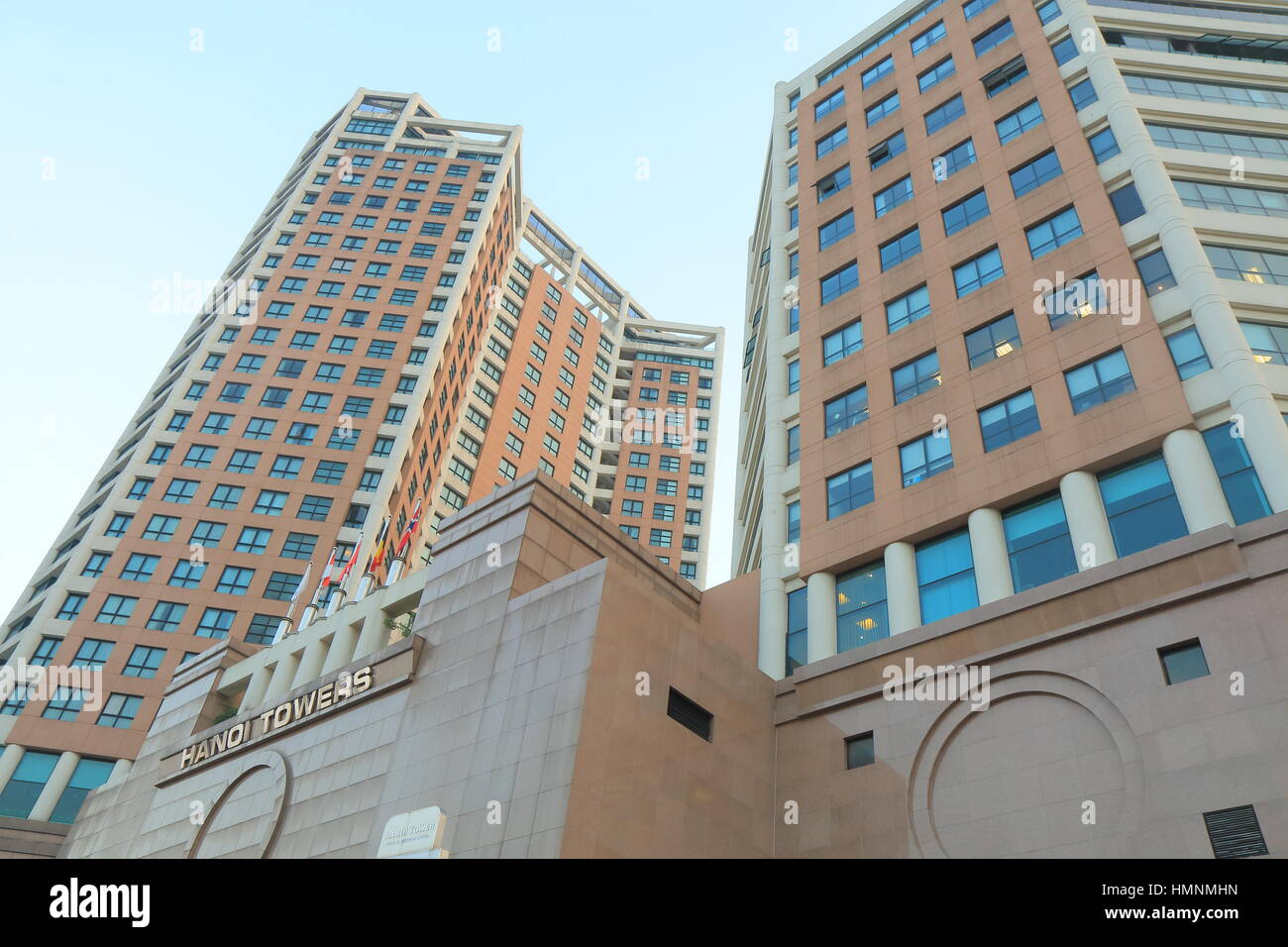Hanoi Towers shopping mall and office building in Hanoi Vietnam Stock ...