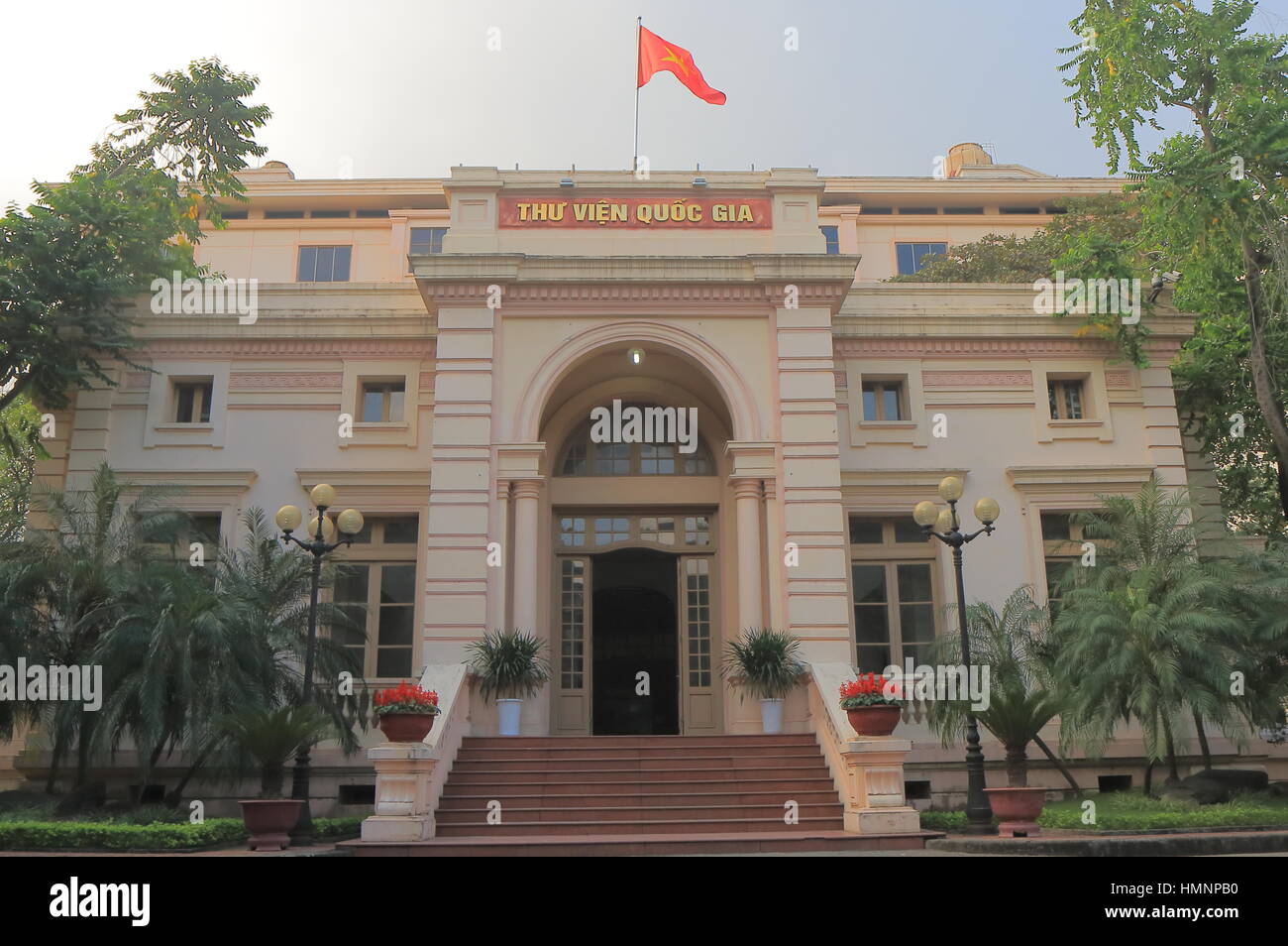National Library of Vietnam in Hanoi Vietnam Stock Photo - Alamy