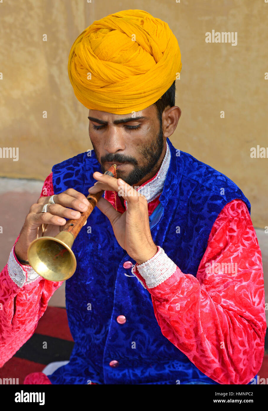 Indian men playing musical instrument hi-res stock photography and ...