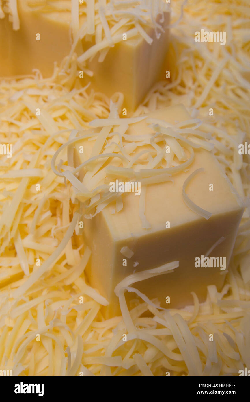 Shredded cheddar cheese in hi-res stock photography and images - Alamy