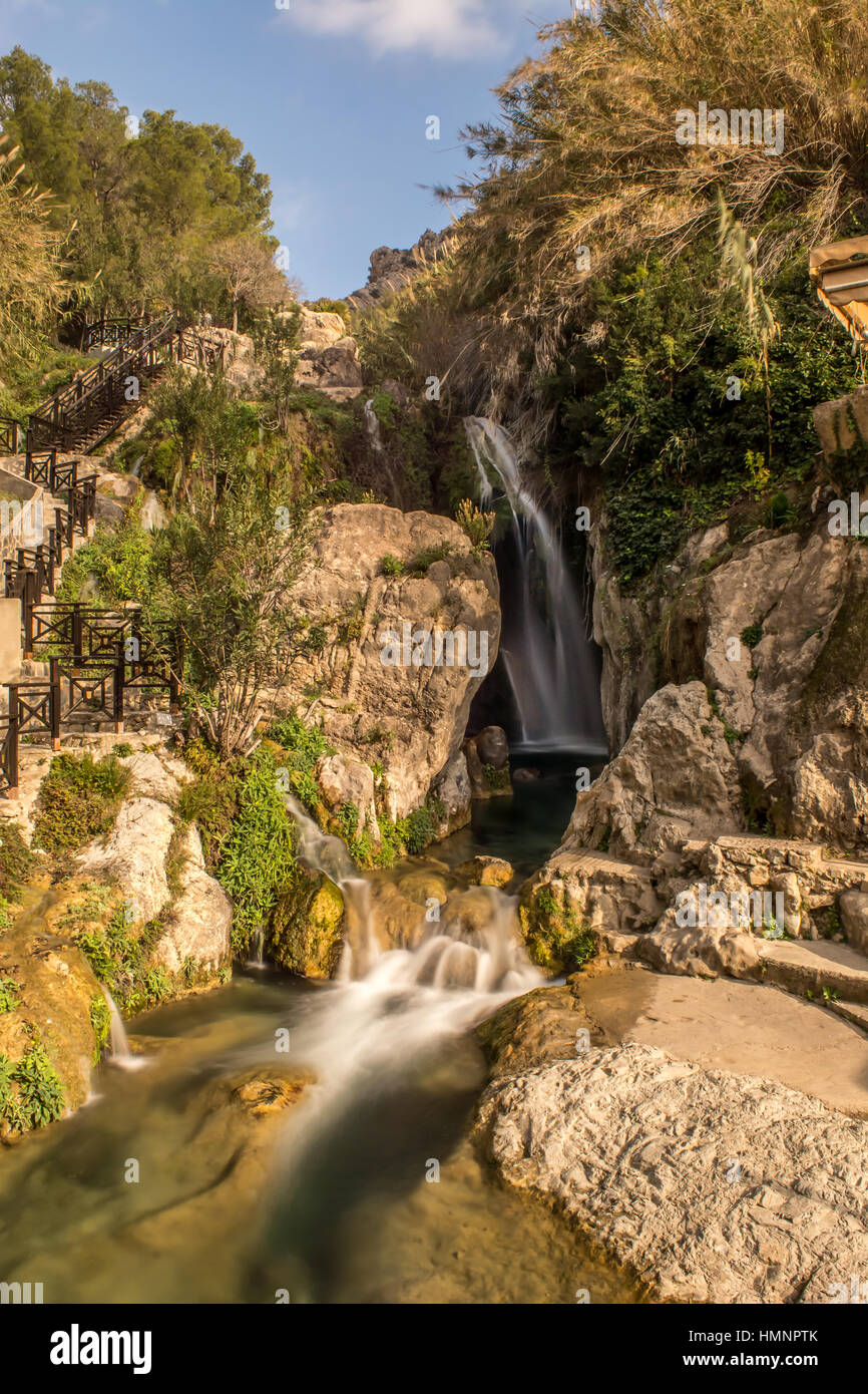 Located at 3 km from Callosa d'en Sarrià, just 15 km from Benidorm, The Algar Waterfalls are one ...