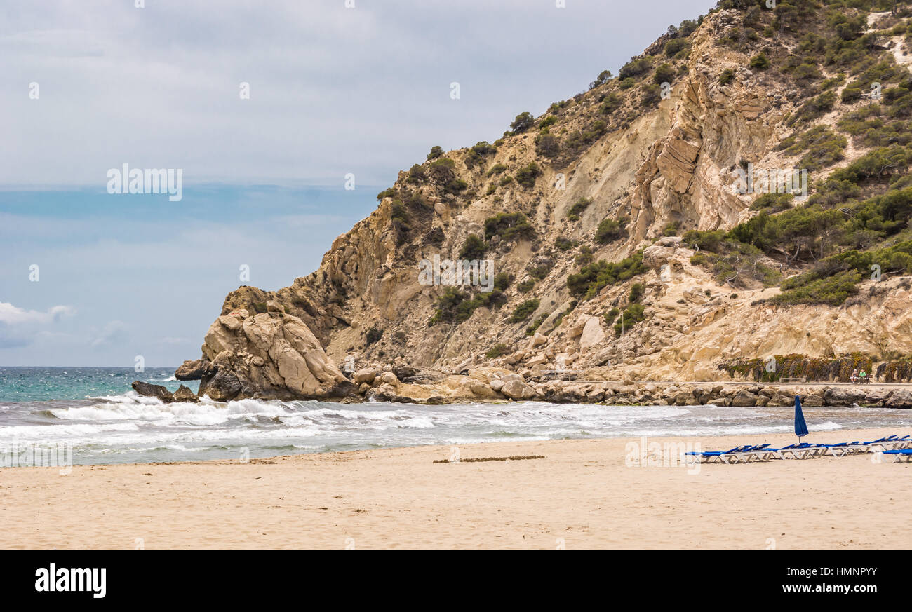 The village of Finestrat and the beachside resort of Cala Finestrat are ...