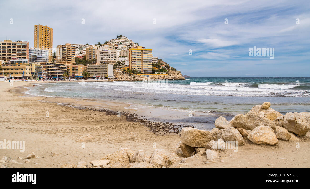 The village of Finestrat and the beachside resort of Cala Finestrat are ...