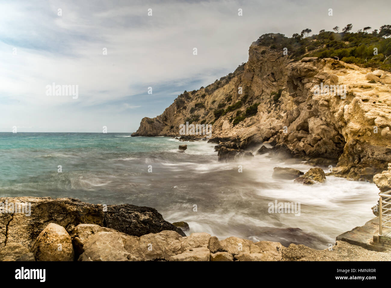 The village of Finestrat and the beachside resort of Cala Finestrat are ...