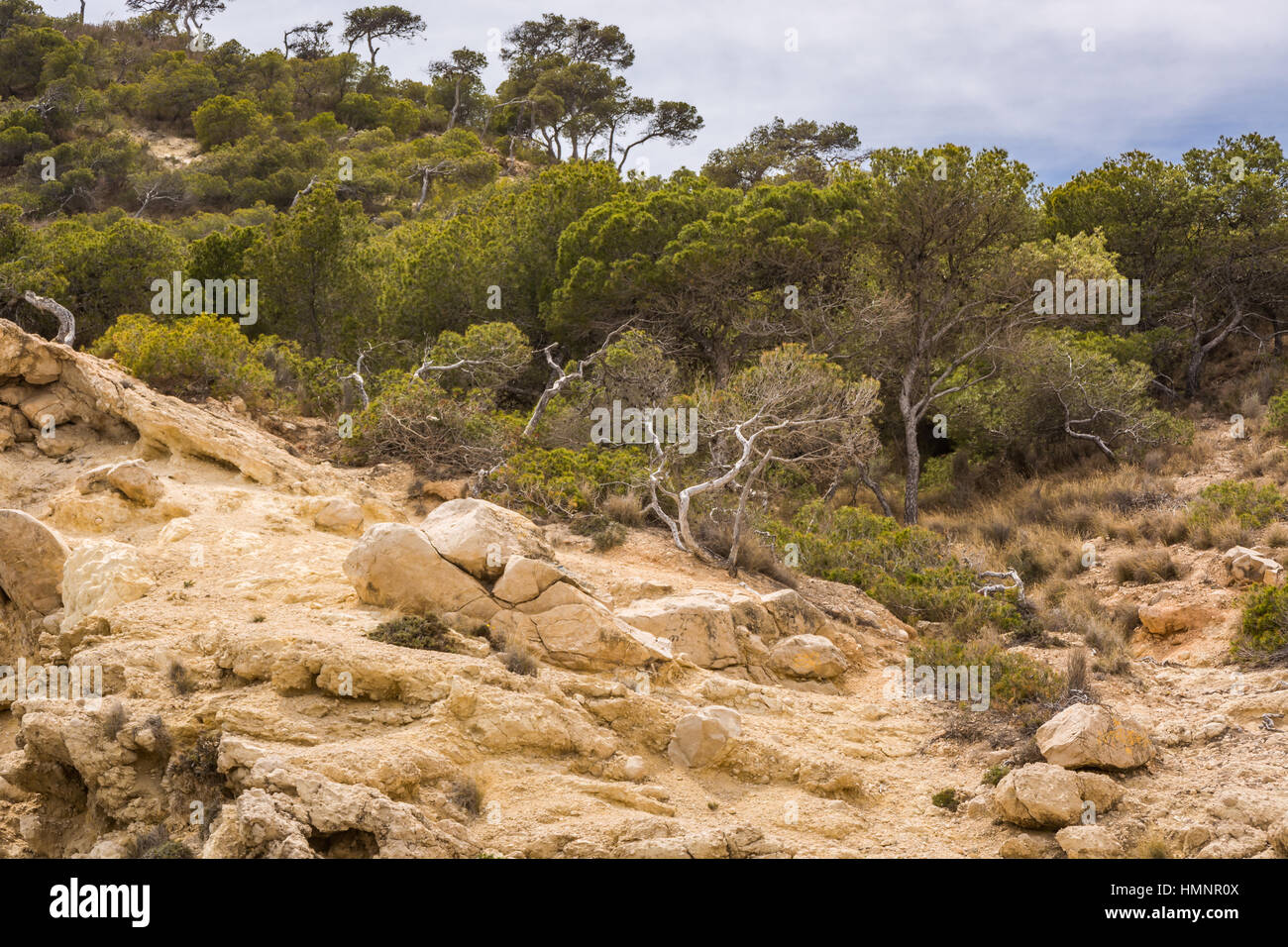 The village of Finestrat and the beachside resort of Cala Finestrat are ...