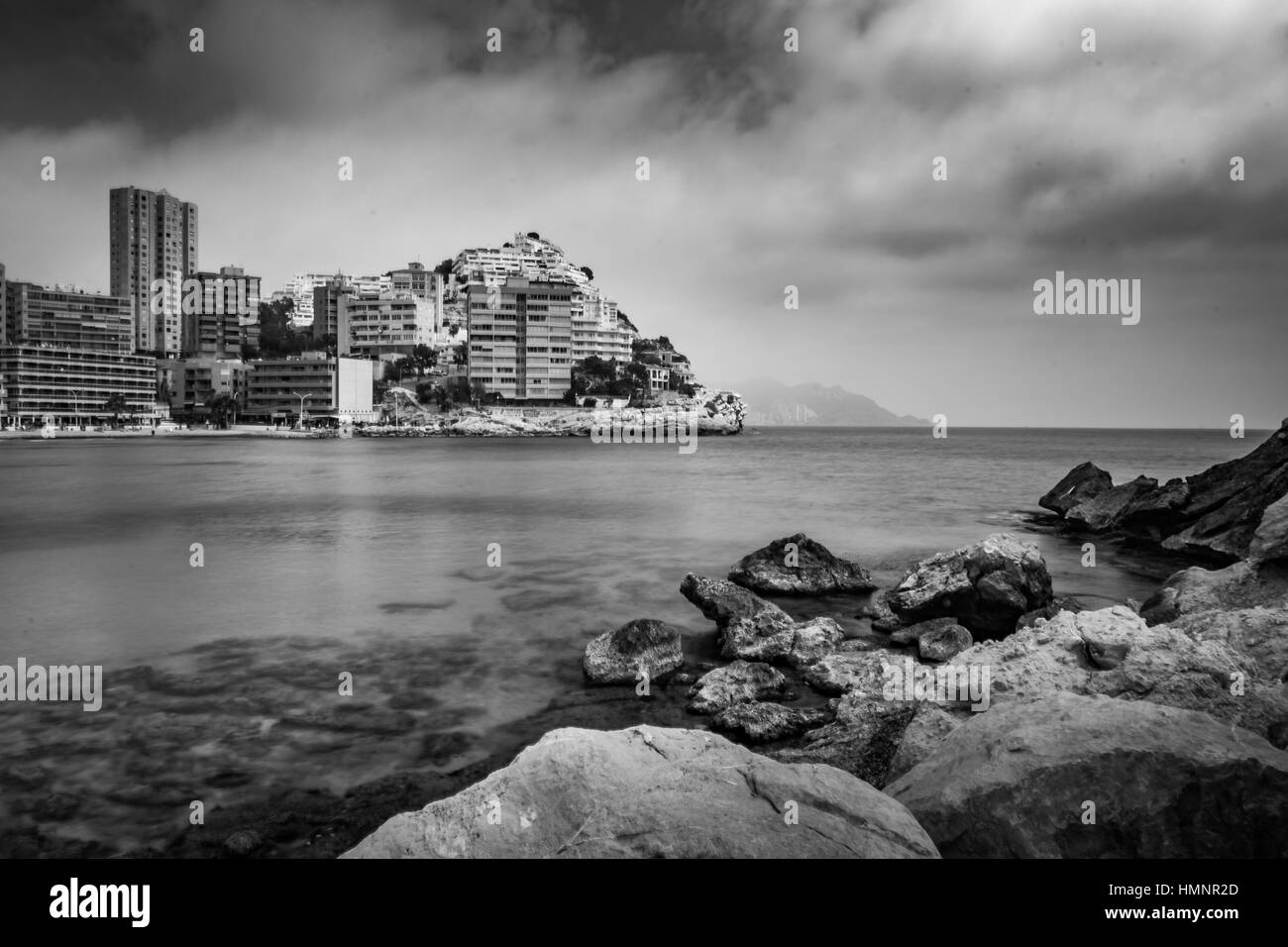 The village of Finestrat and the beachside resort of Cala Finestrat are ...