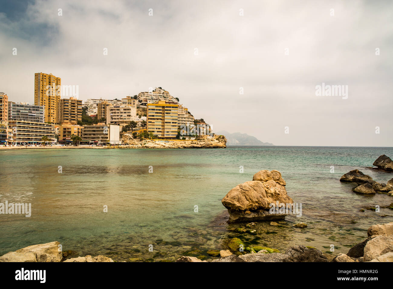 The village of Finestrat and the beachside resort of Cala Finestrat are ...