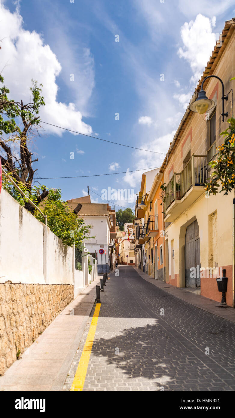 The village of Finestrat and the beachside resort of Cala Finestrat are ...