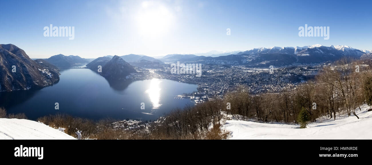 Lugano Winter Stock Photos & Lugano Winter Stock Images - Alamy