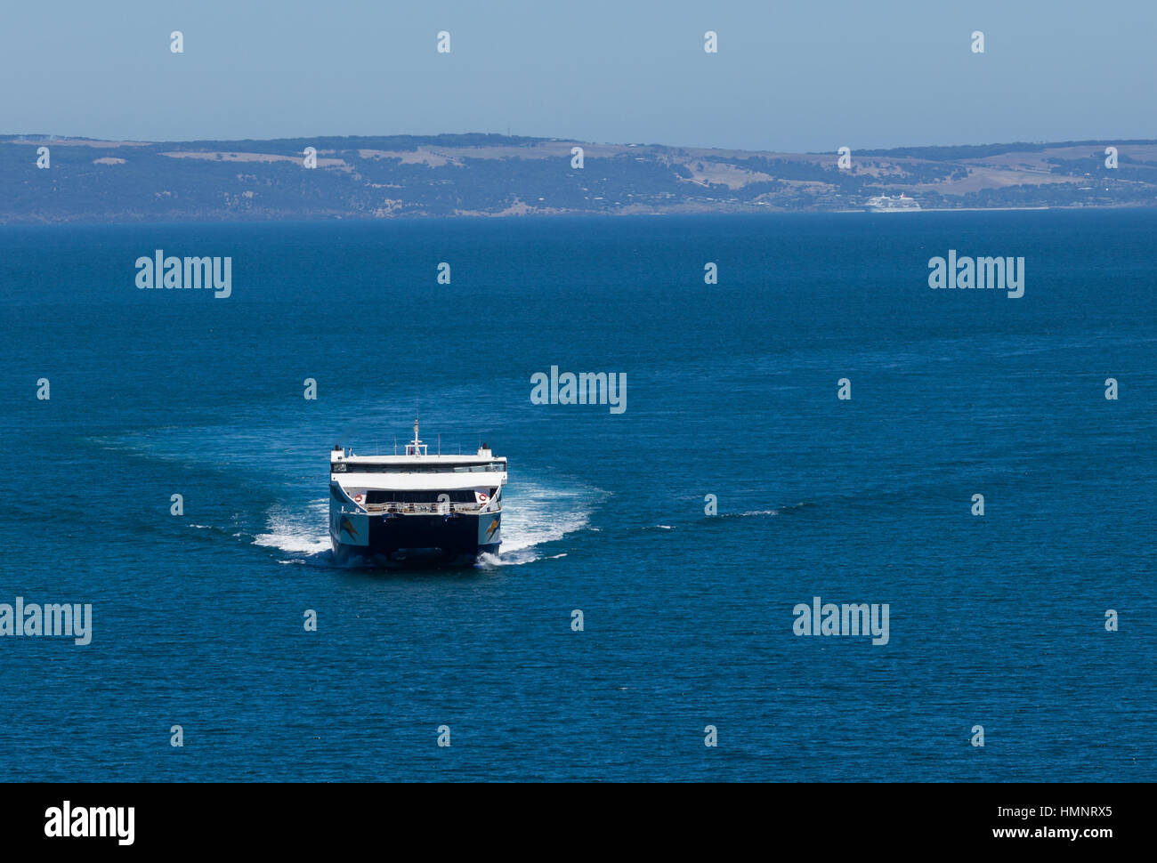 Adelaide, Australia - Jan 27 2017: Sealink - Kangaroo Island ferry ...