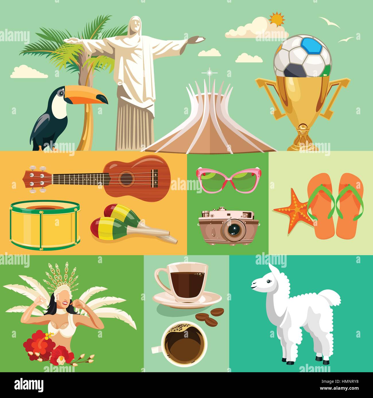 Rio De Janeiro Stock Vector Images - Alamy