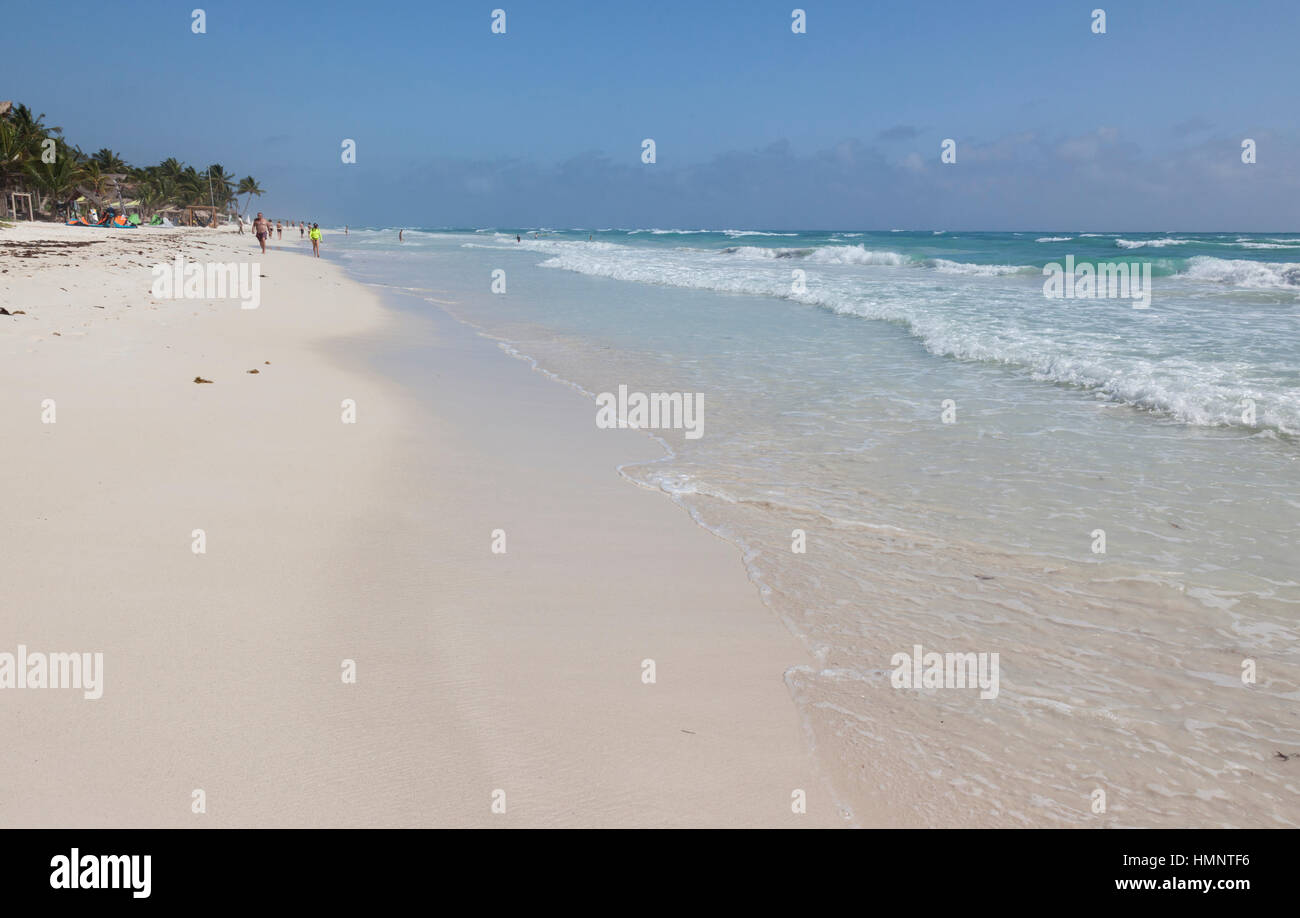 Riviera maya tropical beach hi-res stock photography and images - Alamy
