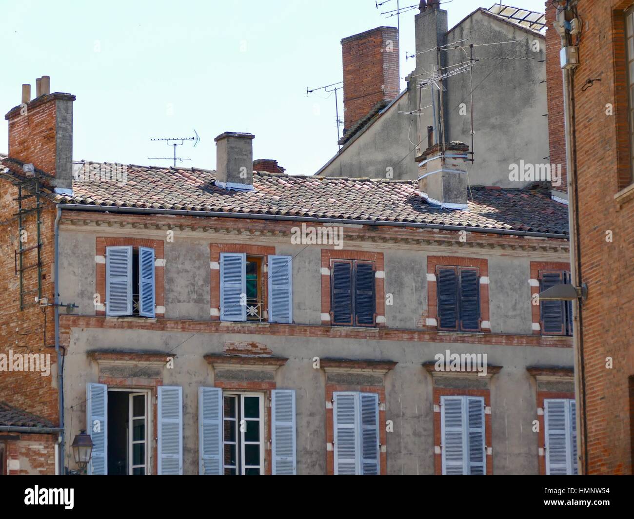 Toulouse pink brick france hi-res stock photography and images - Alamy