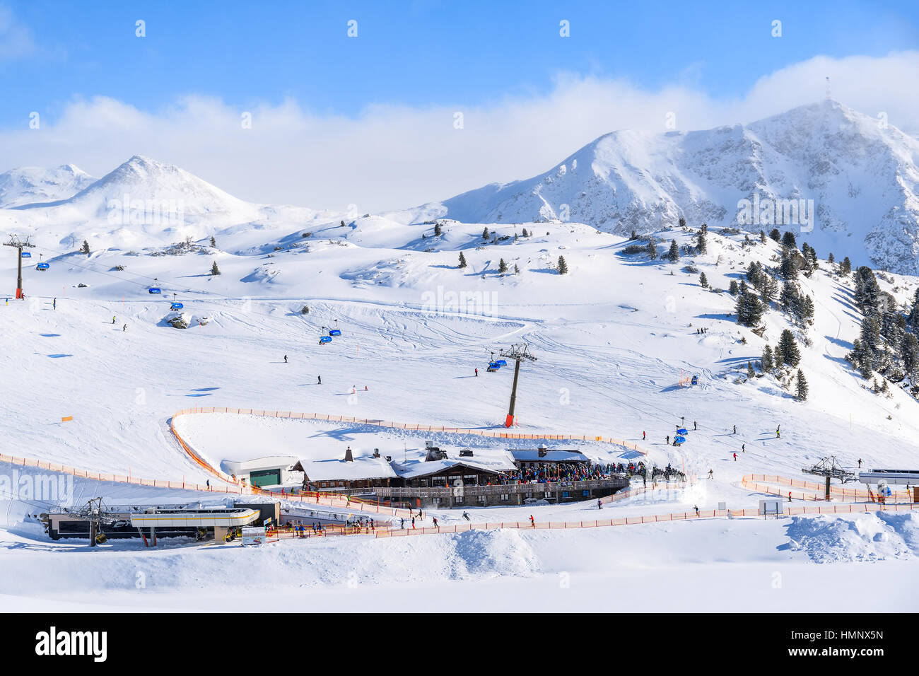 Beautiful view mountain ski hi-res stock photography and images - Alamy
