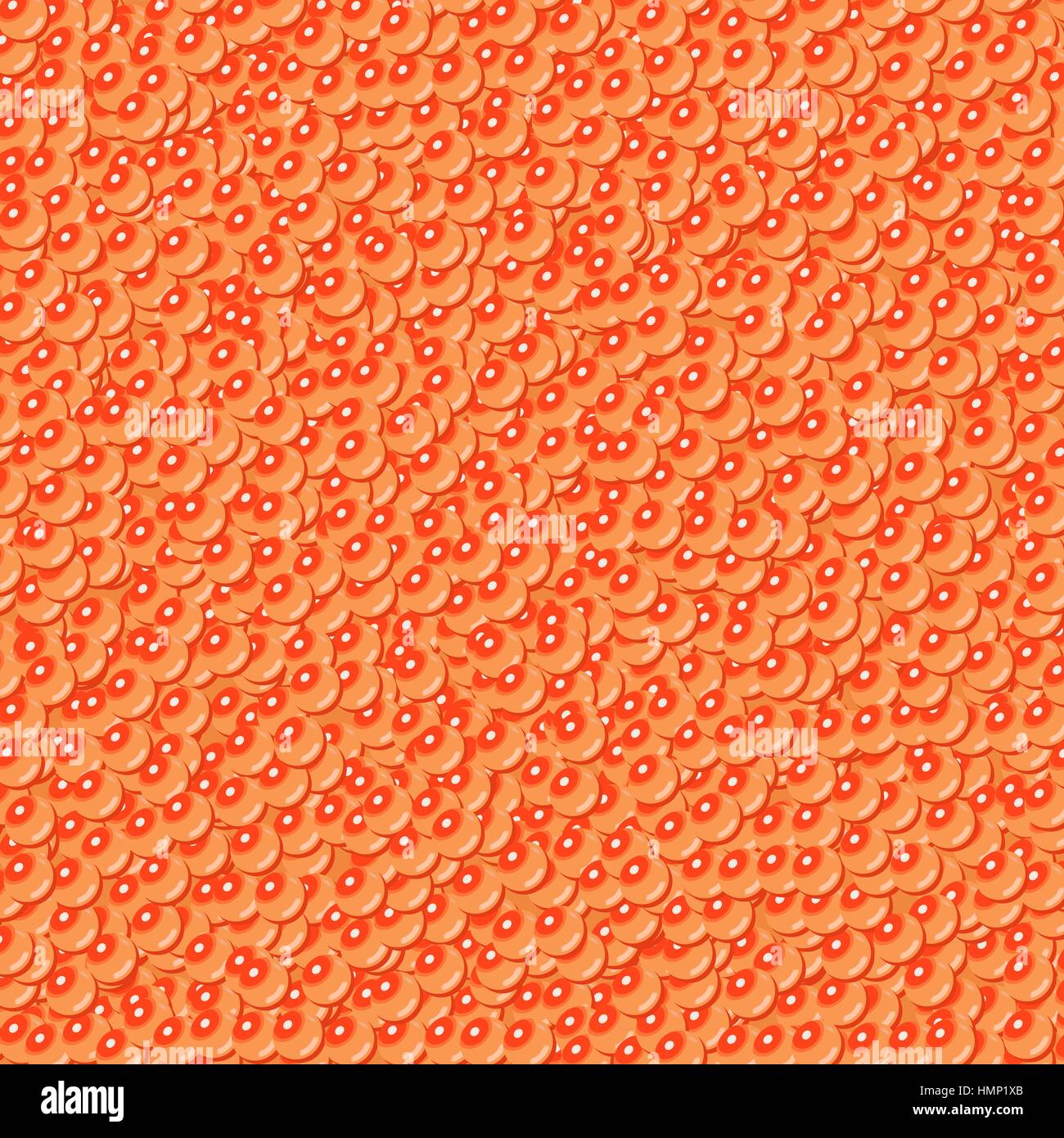 Red caviar pattern. Background, texture, wallpaper. Vector illustration ...