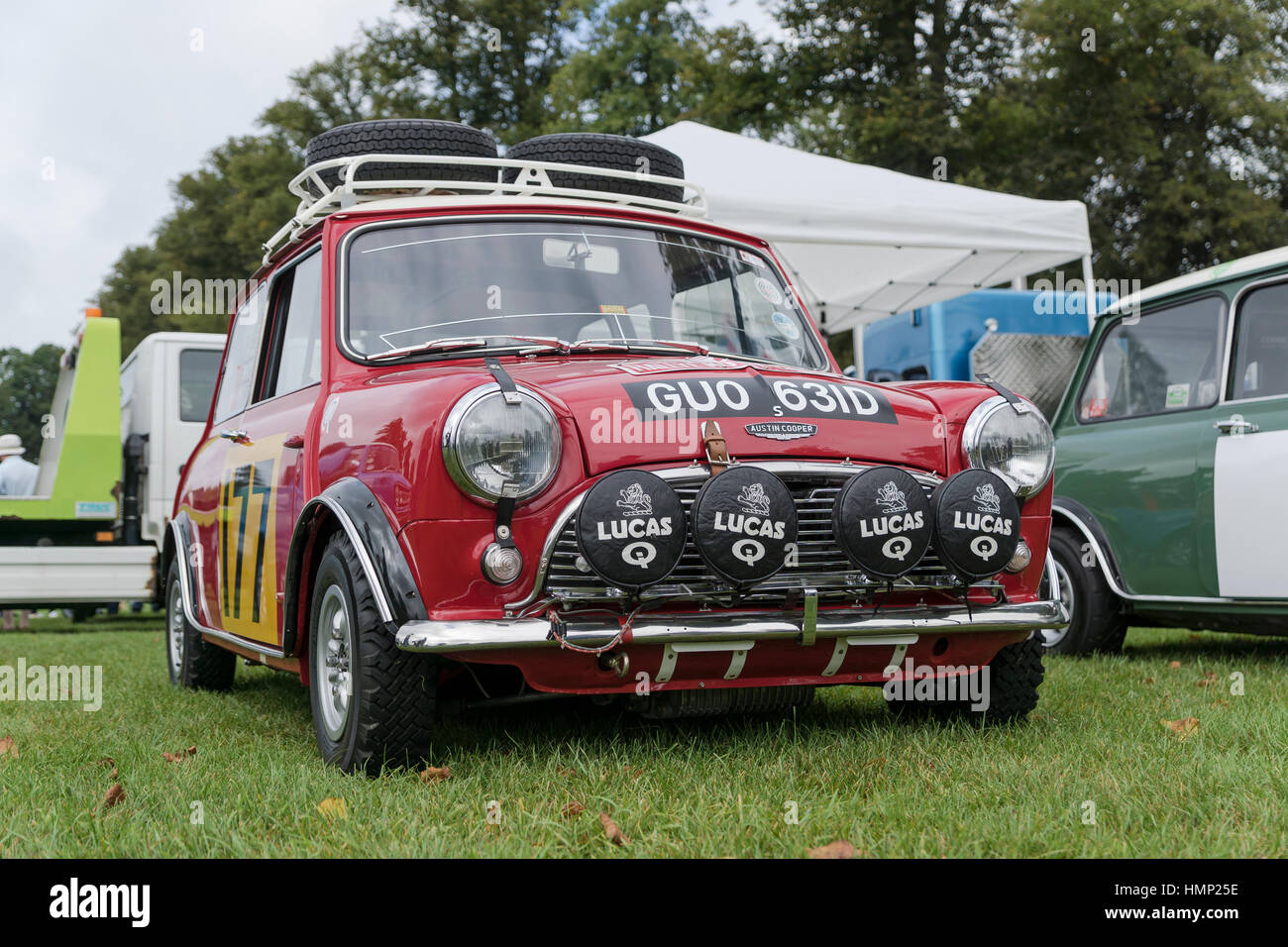A Austin Mini cooper Stock Photo - Alamy