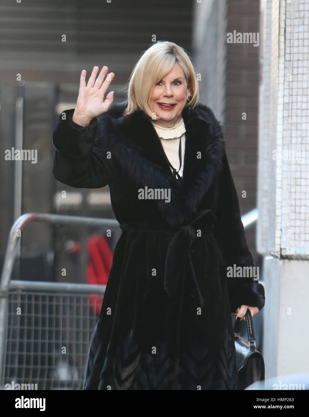 Tina Moore outside ITV Studios Featuring: Tina Moore Where: London ...