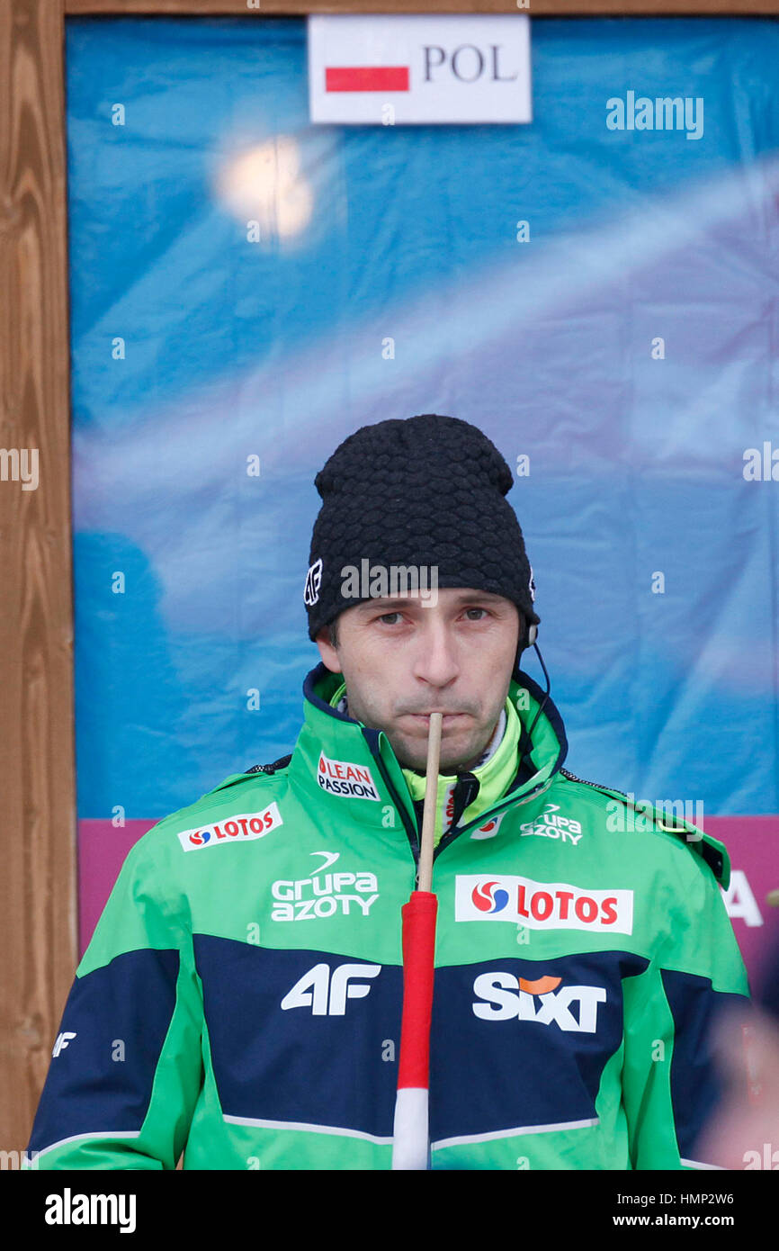 ZAKOPANE, POLAND - JANUARY 23, 2016: FIS Ski Jumping World Cup in ...