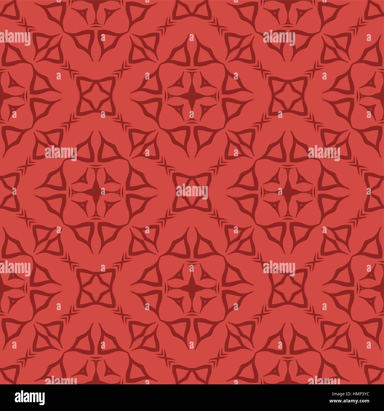 Red Decorative Retro Seamless Pattern Stock Vector Image & Art - Alamy