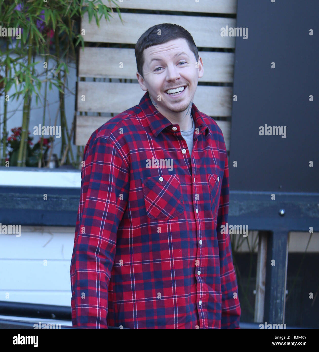 Professor Green outside ITV Studios Featuring: Professor Green Where ...