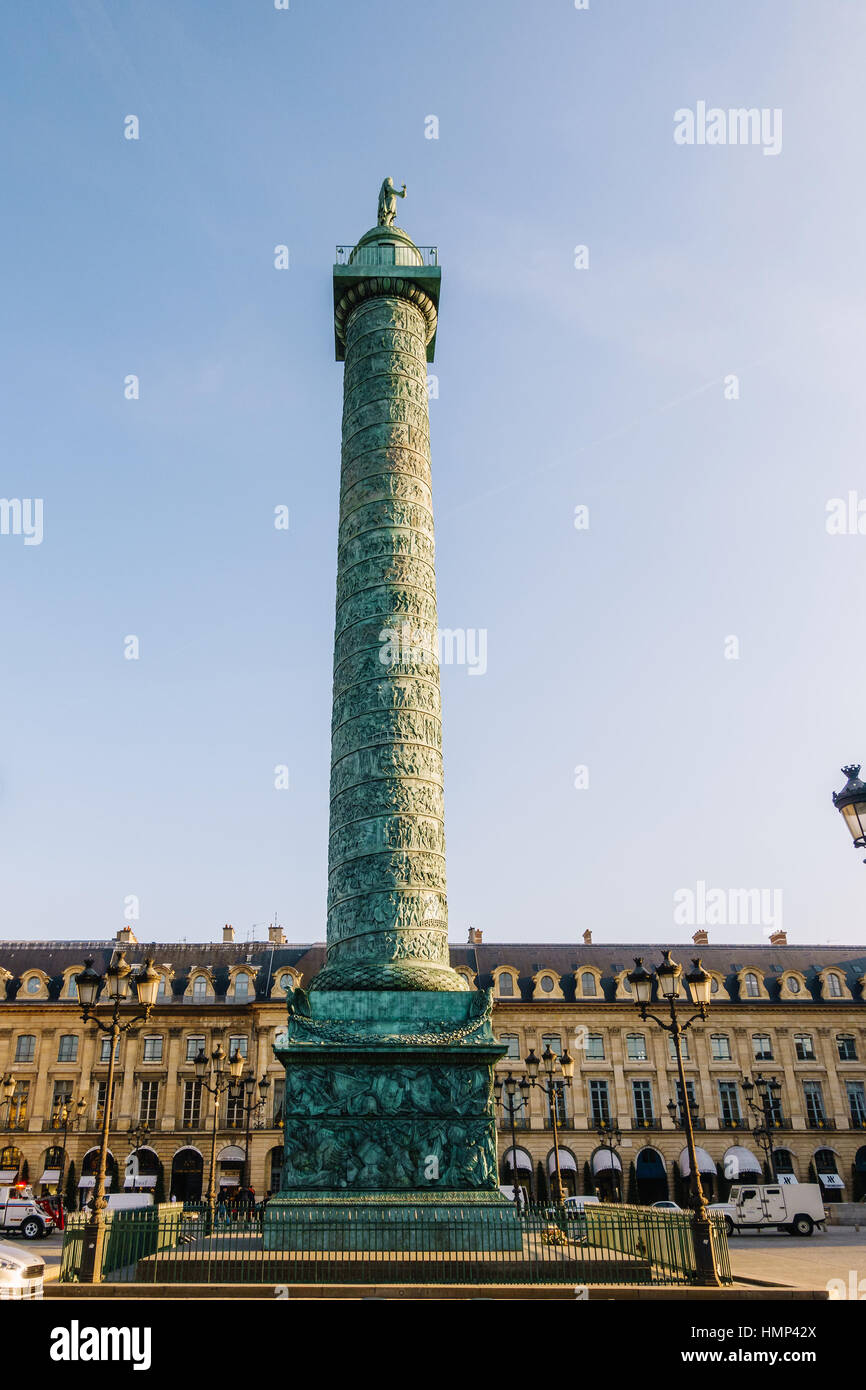 Column napoleon monument sky hi-res stock photography and images - Alamy