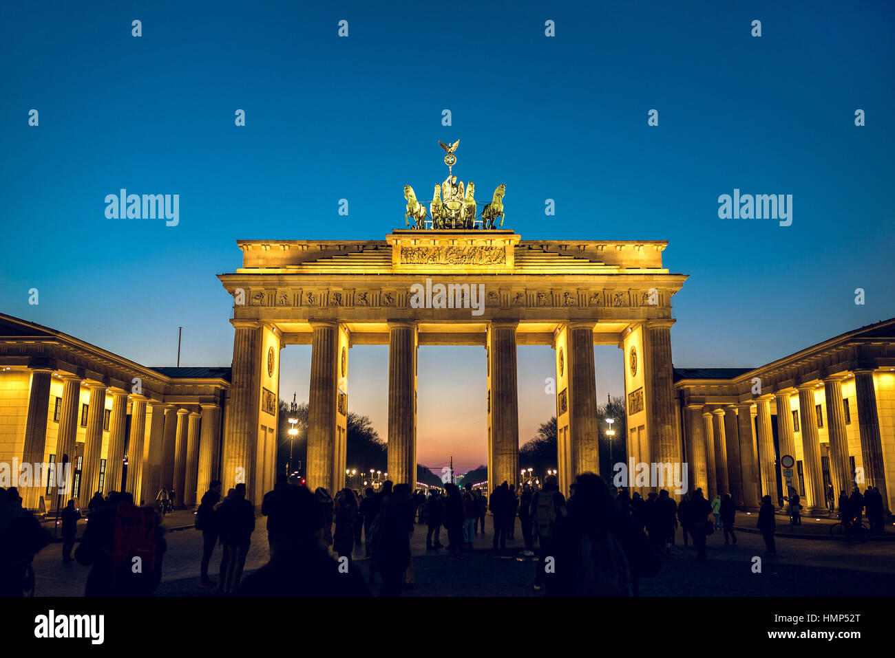 Berlin, Germany - January 22, 2017 - Brandenburg gate in Berlin ...