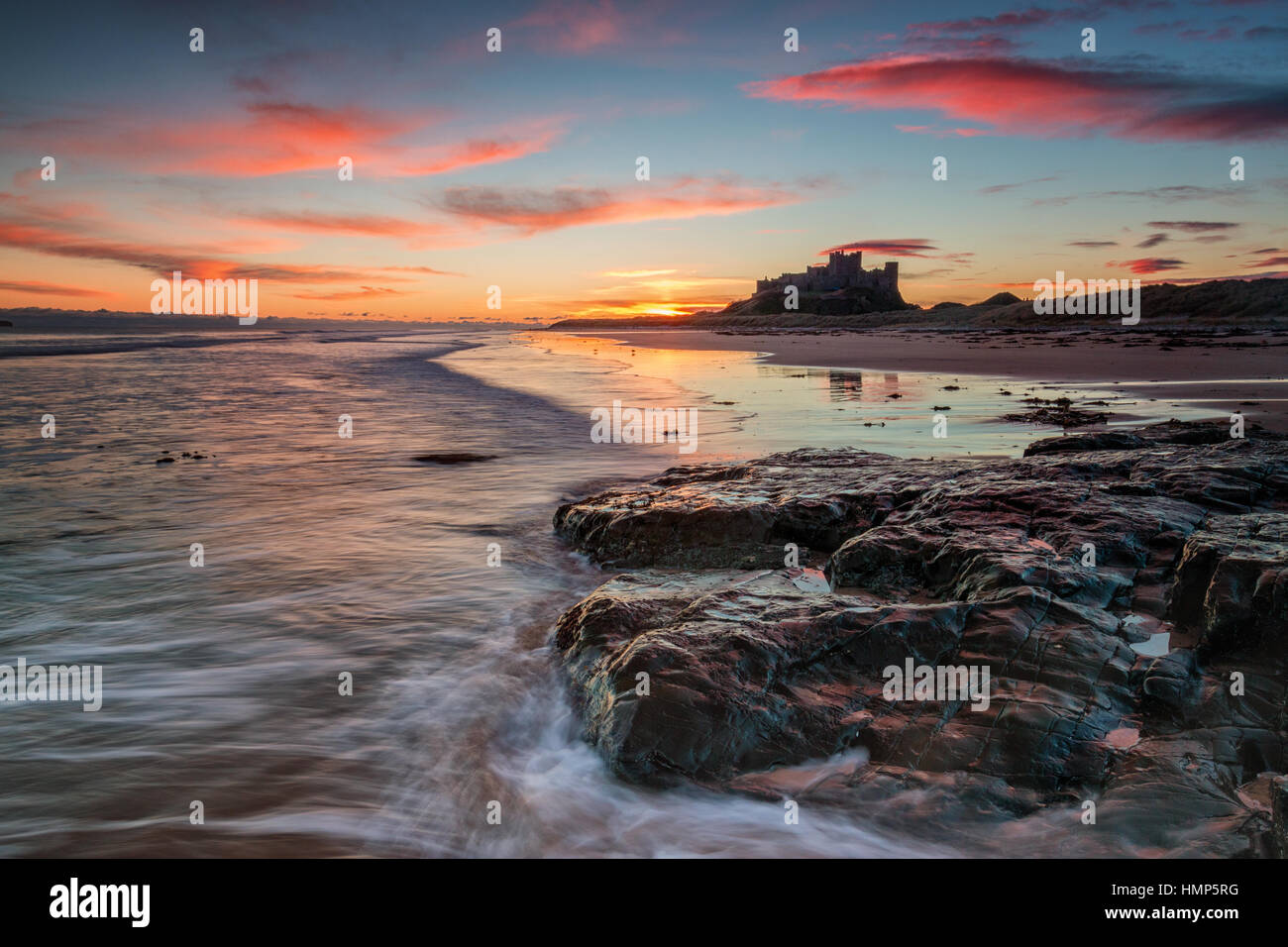 Sunrise over the castle hi-res stock photography and images - Alamy