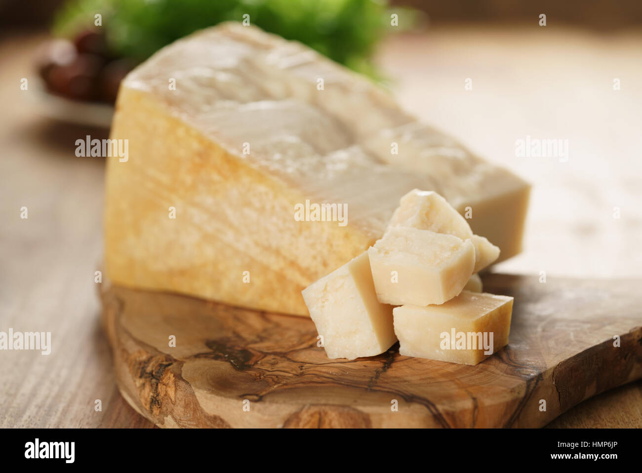 Hard parmesan cheese cubes hi-res stock photography and images - Alamy