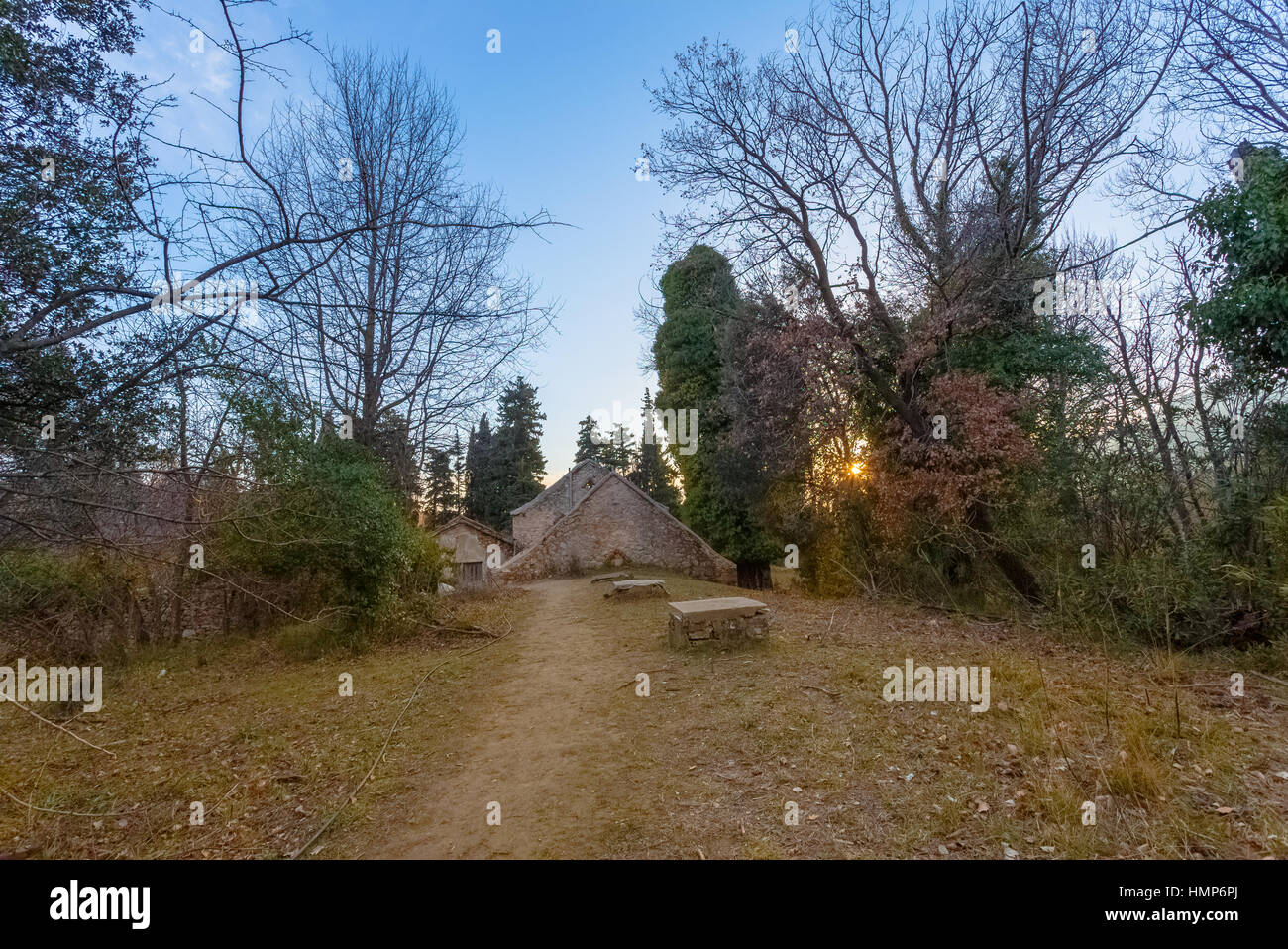 Tatoi Palace ruins in Greece, the summer palace and 10,000 acre estate ...