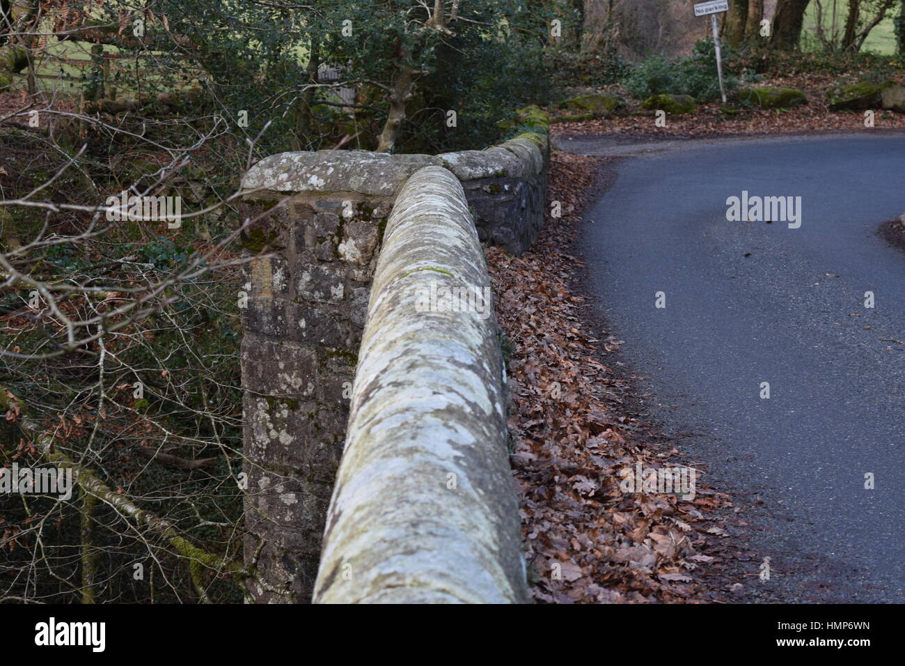 Side view of a stone wall ledge Stock Photo - Alamy