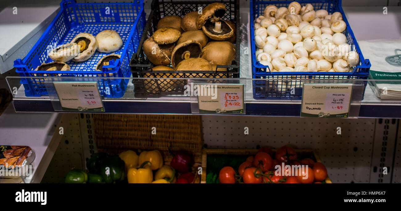 generic supermarket interior Stock Photo - Alamy