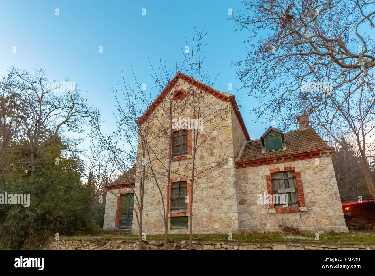 Tatoi Palace ruins in Greece, the summer palace and 10,000 acre estate ...