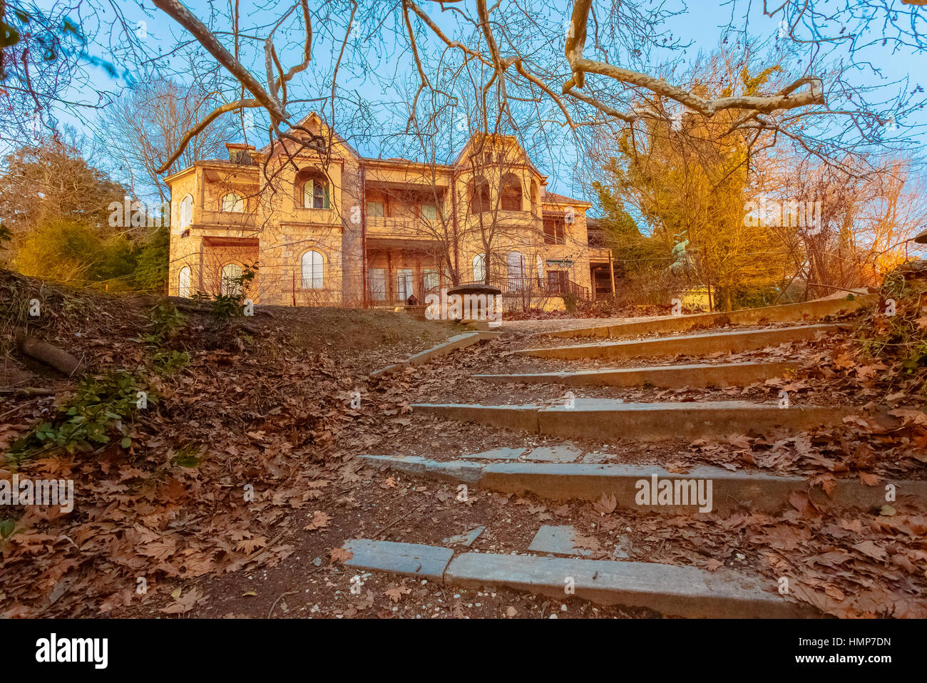 Tatoi Palace ruins in Greece, the summer palace and 10,000 acre estate ...