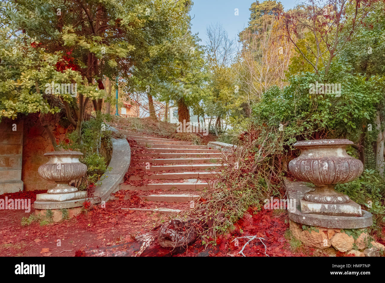 Tatoi Palace ruins in Greece, the summer palace and 10,000 acre estate ...