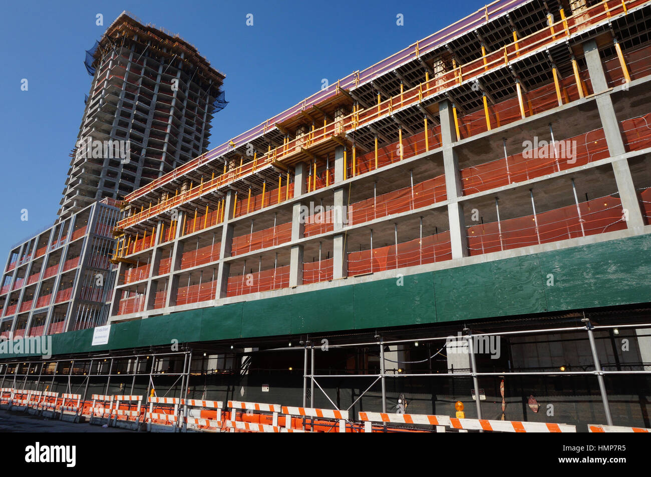 Construction of Buildings Stock Photo - Alamy