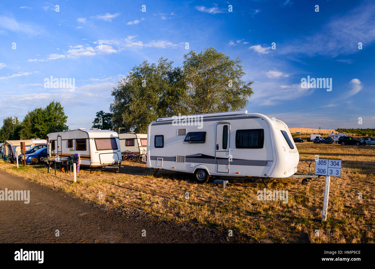 car caravan trailer Stock Photo - Alamy