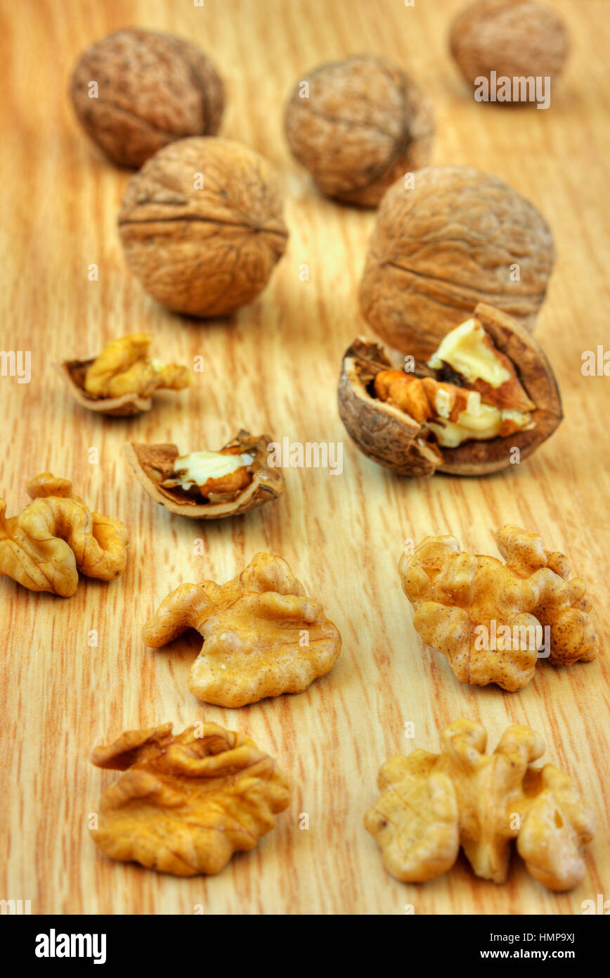 Mature dried walnuts in hi-res stock photography and images - Alamy