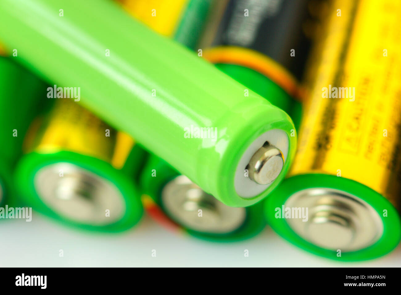 Collection of different batteries Stock Photo - Alamy