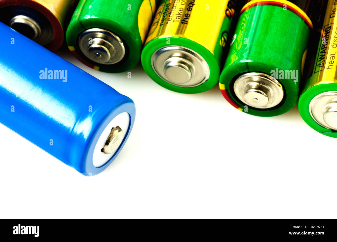 Collection of different batteries Stock Photo - Alamy