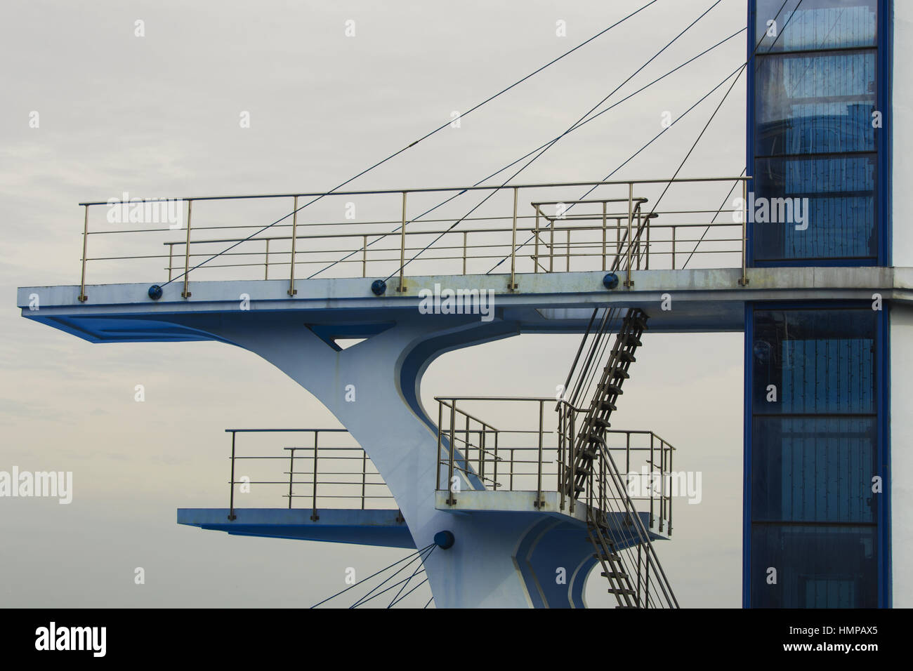 Aerial Dive Pool High Resolution Stock Photography and Images - Alamy