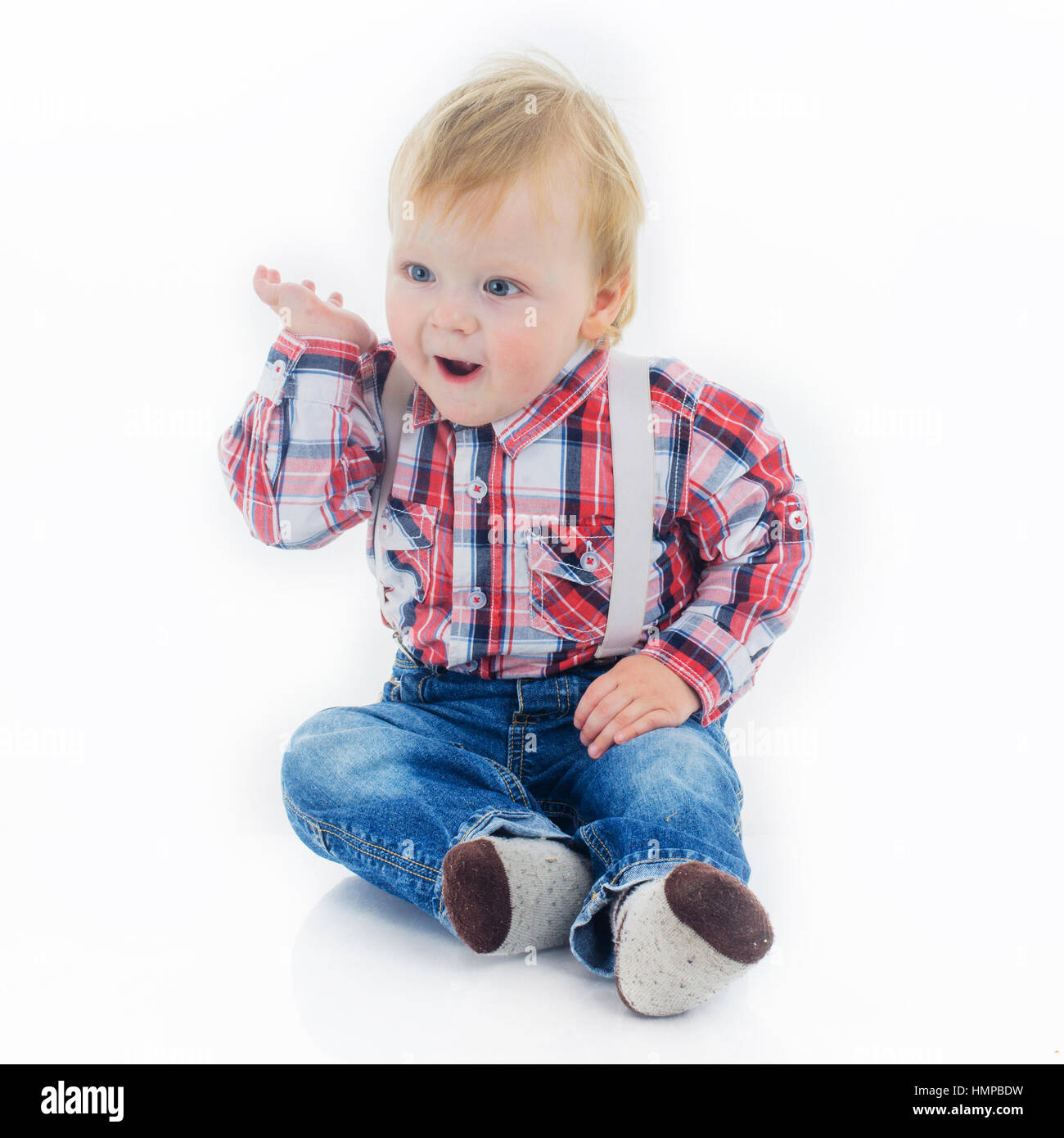 Cute little boy Stock Photo - Alamy