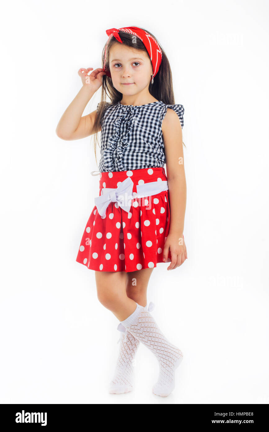 beautiful girl 7 years Stock Photo - Alamy