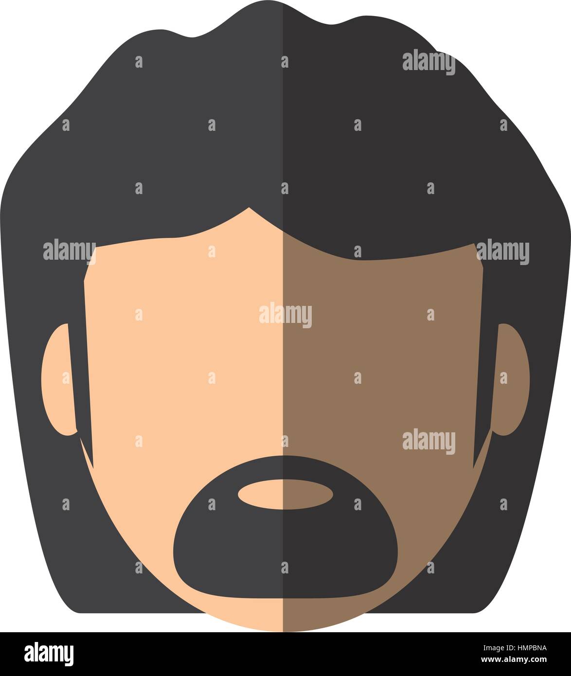 people face man with mustache icon image Stock Vector Image & Art - Alamy