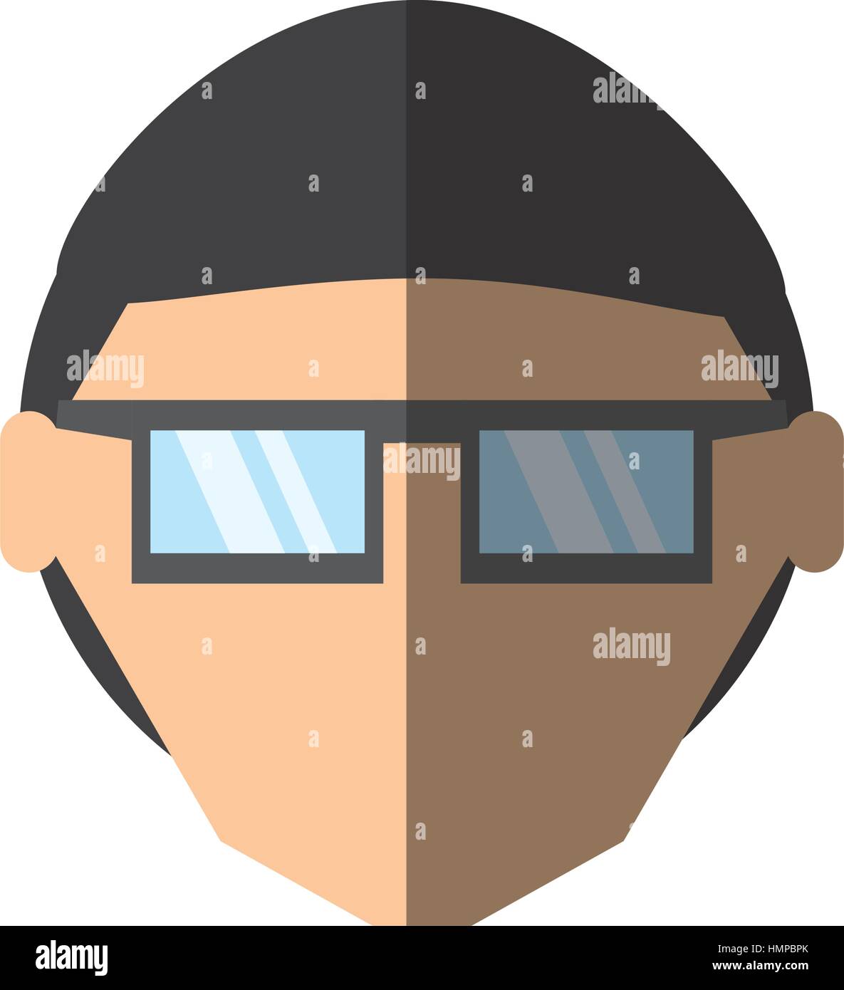 people face man nerd icon image Stock Vector Image & Art - Alamy