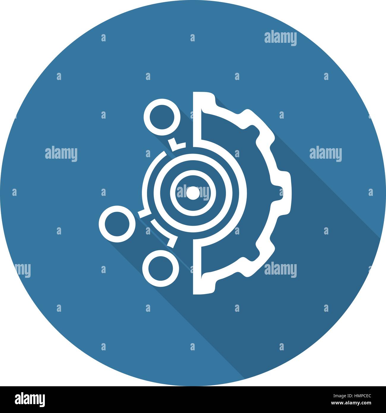 Set Up Goals Icon. Flat Design Stock Vector Image & Art - Alamy