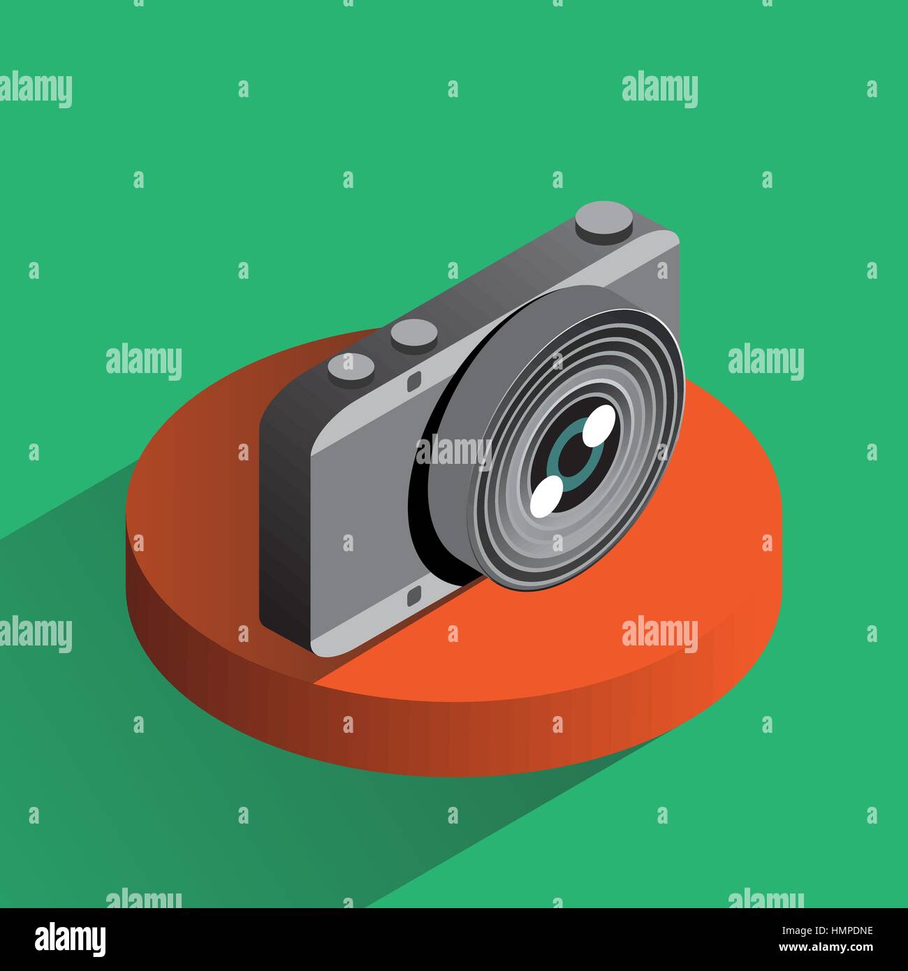 Camera illustration Stock Vector Images - Alamy